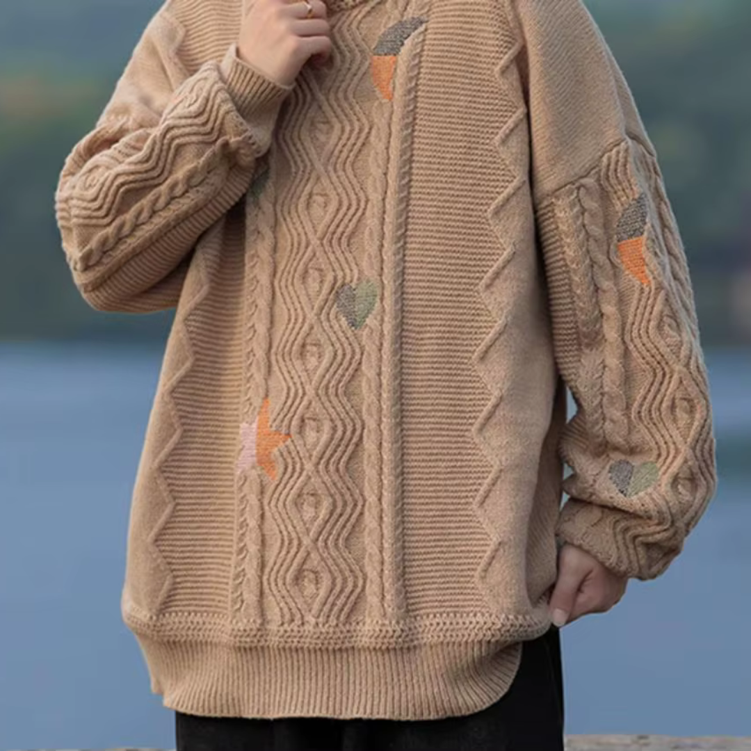 Lucent Embroidered Sweater – Henry Durden