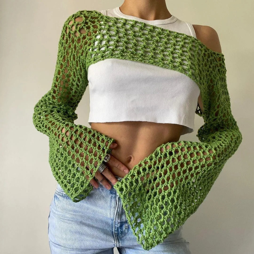 Stacy Stitch Crochet Shrug – Henry Durden